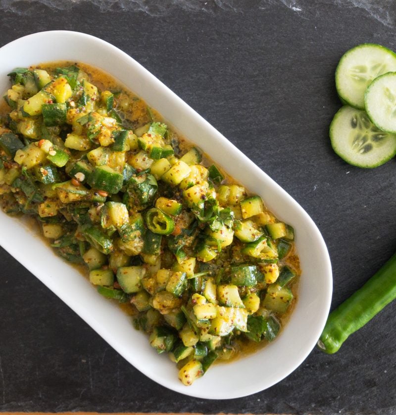 Dosakaya Pachadi (Cucumber Chutney) - My Good Food World