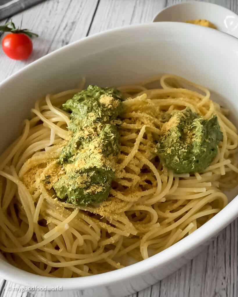 Pasta al Pesto (15 minute recipe) - MyGoodFoodWorld
