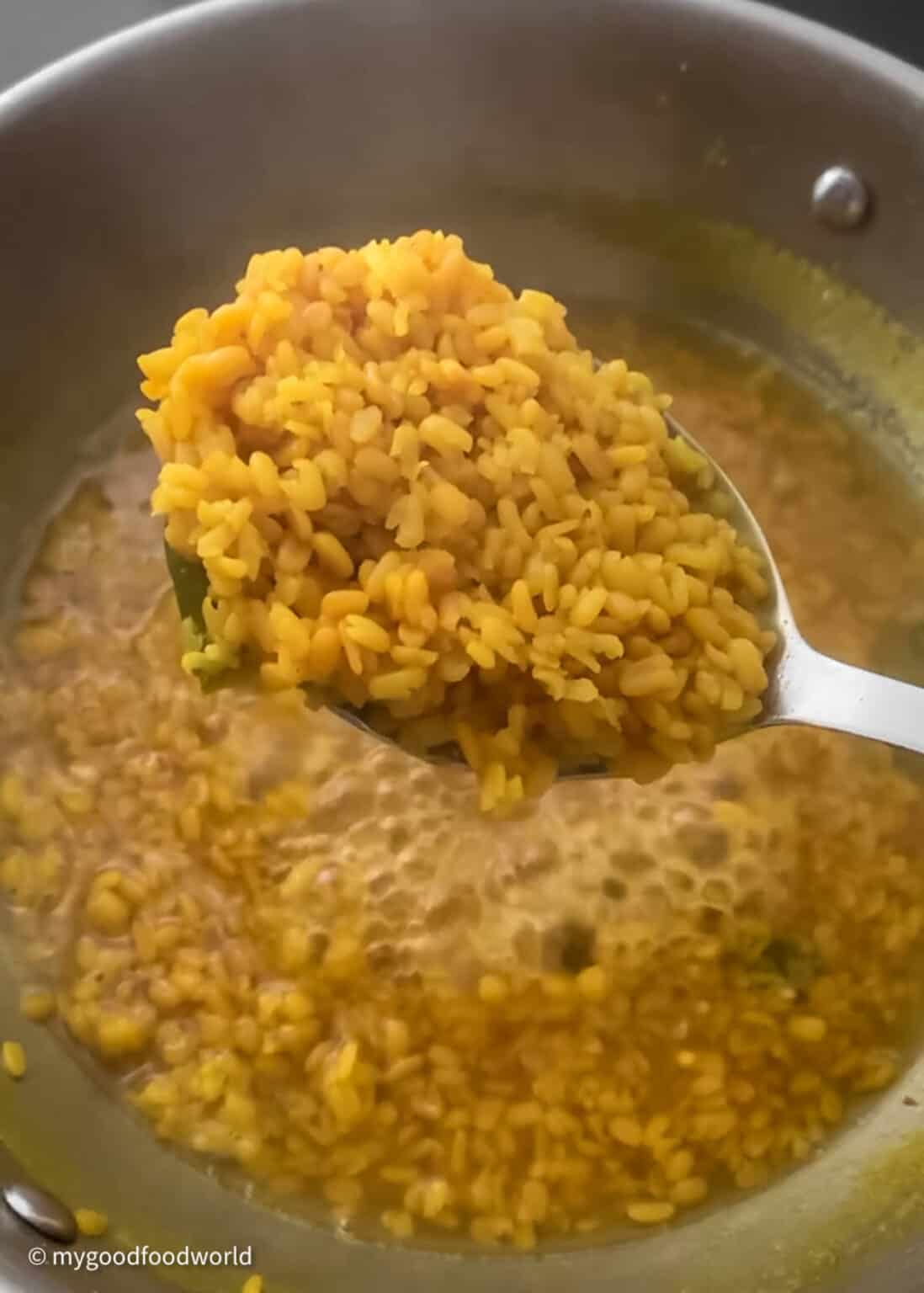 Simple Bengali Moong Dal Recipe (No Onion Garlic)