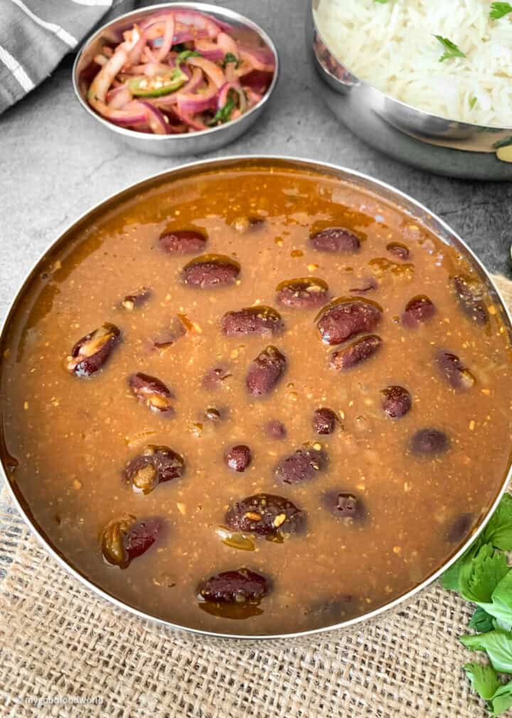 Quick and Easy Rajma Recipe (Red Kidney Beans Curry)