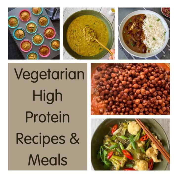 25 Vegetarian High Protein Recipes and Meals (Egg & Soy-Free)